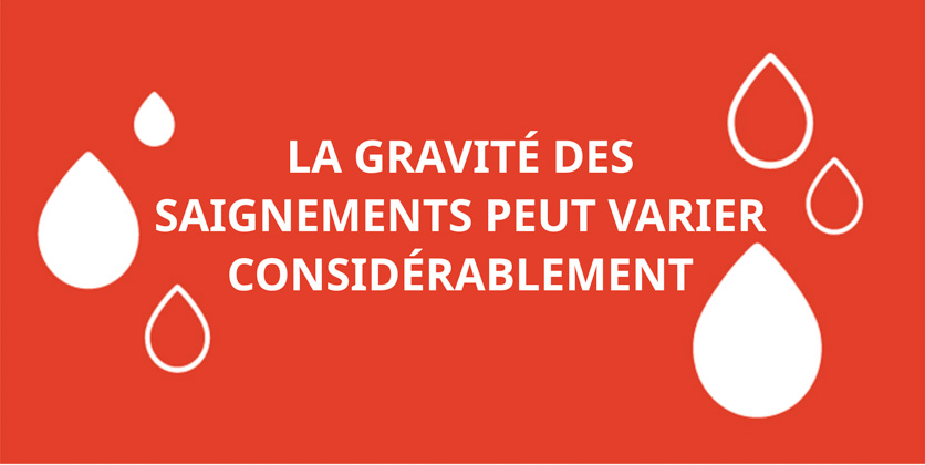 Signes, risques et prise en charge des saignements